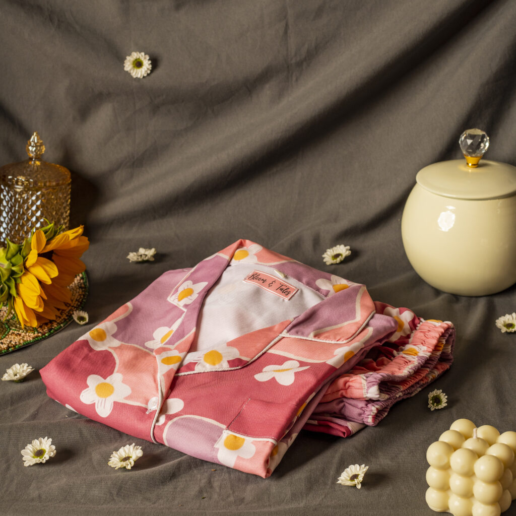 Ocean Bloom Cotton NightSuit! – Bloom and Tales